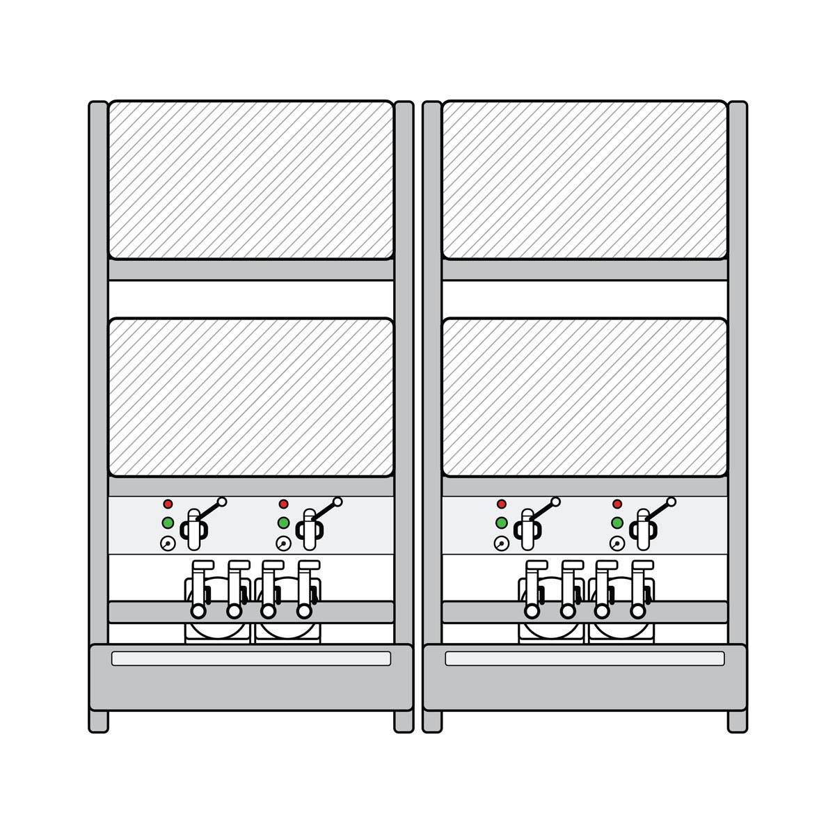 OilSafe Bulk System Advanced 4 x 120 gallon