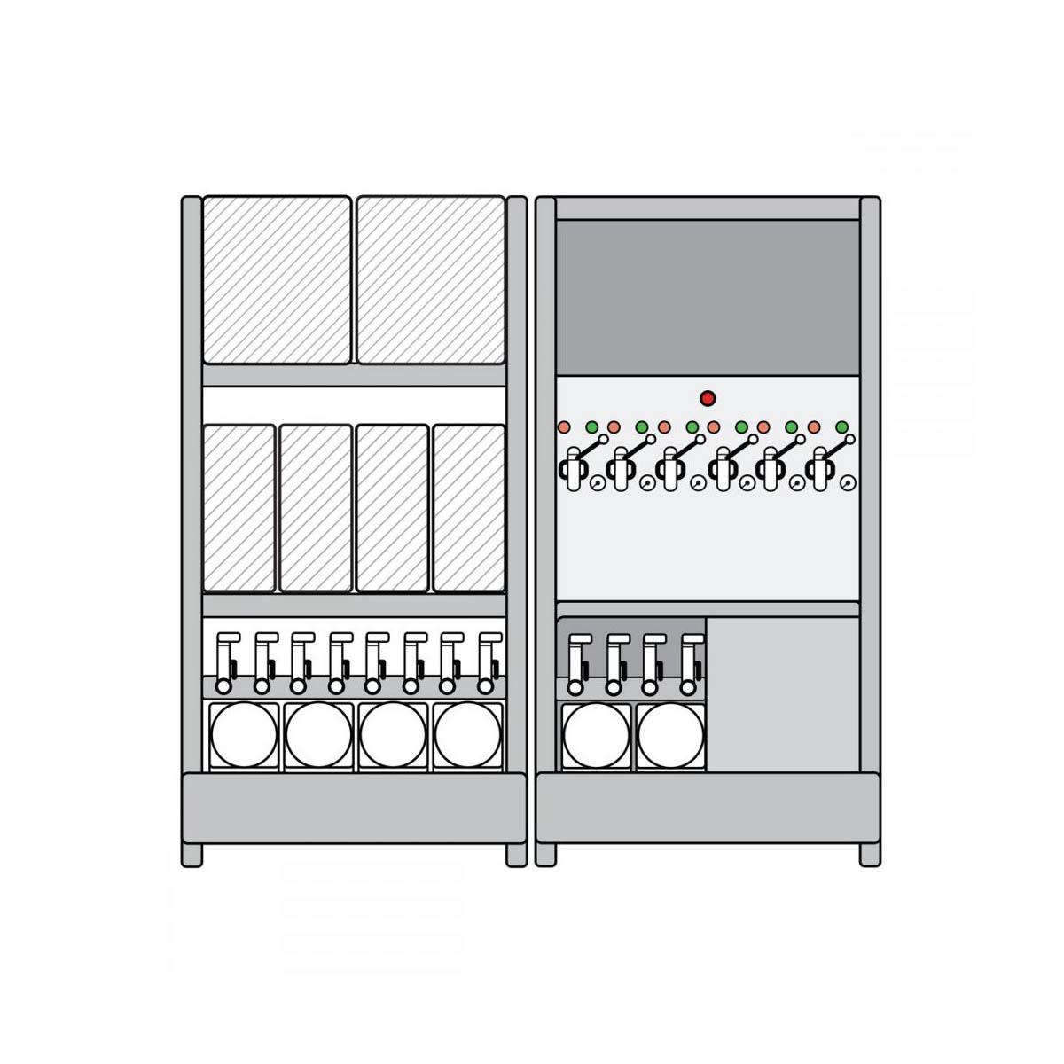OilSafe Lubrication Work Center, 4 x 30 and 2 x 65 gallon | OilSafeSystem