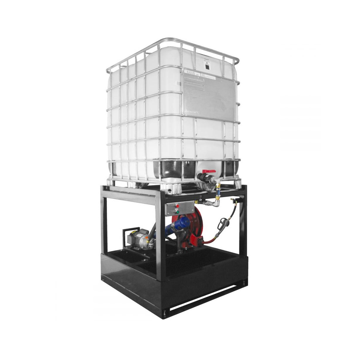 Oil Safe Tote Dispensing Rack, 110V | OilSafeSystem