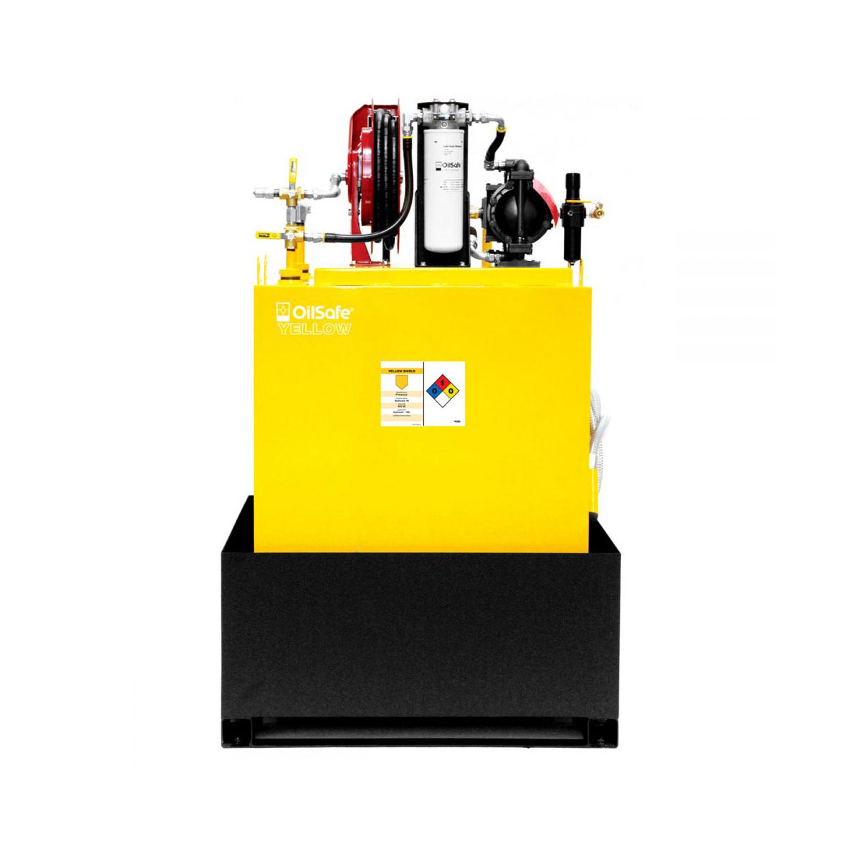 Oil Safe Bulk Fluid Transfer Skid, 240 Gallon | OilSafeSystem